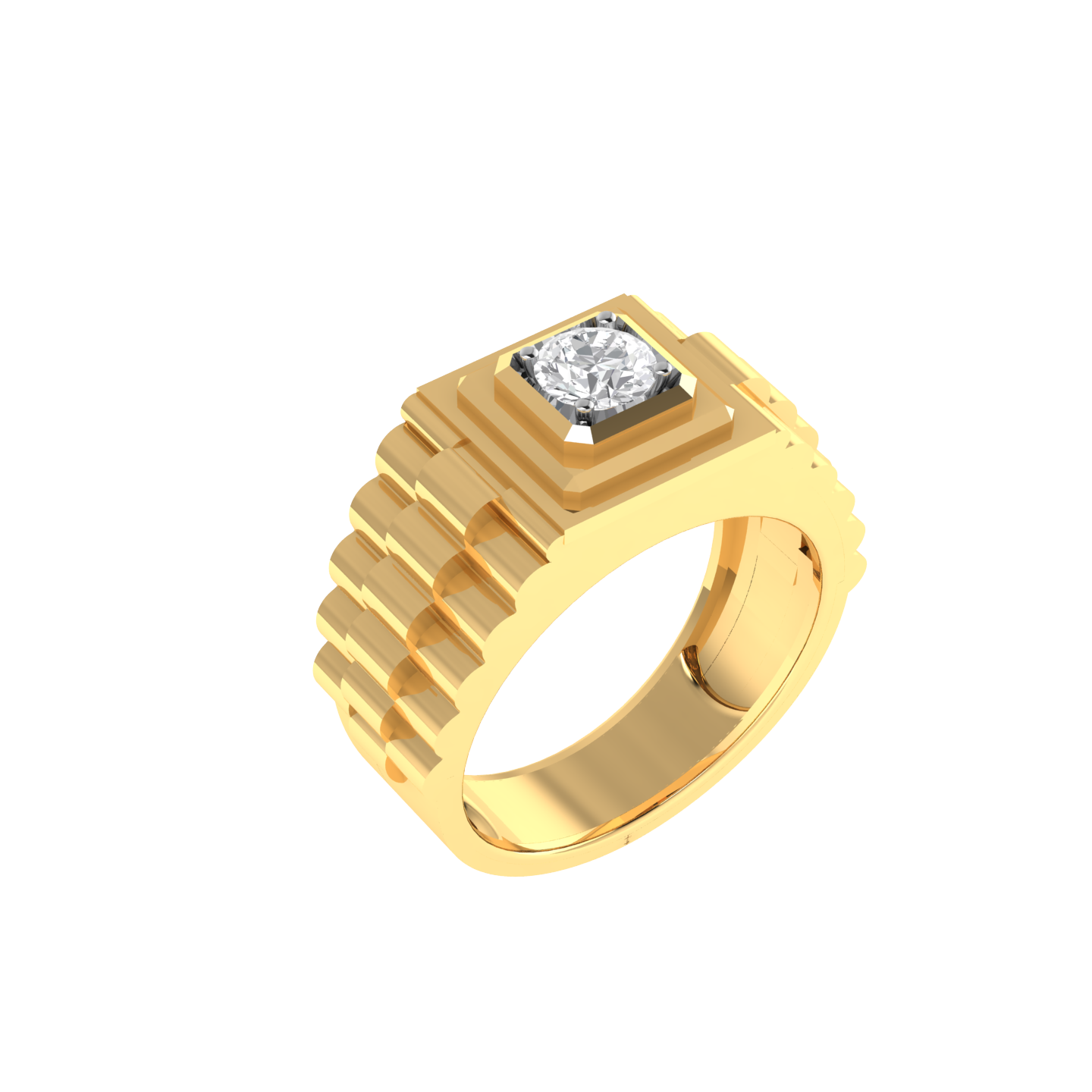 Diamond Gents Ring 9 – Sonalika jwellers